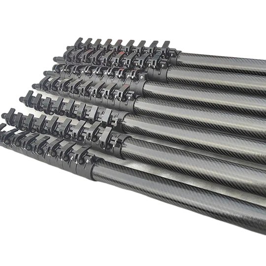 OEM ODM Carbon Fiber Telescopic Pole 60 Feet
